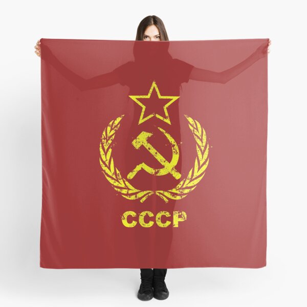 "CCCP USSR Communist Vintage Flag" Scarf for Sale by Chocodole | Redbubble