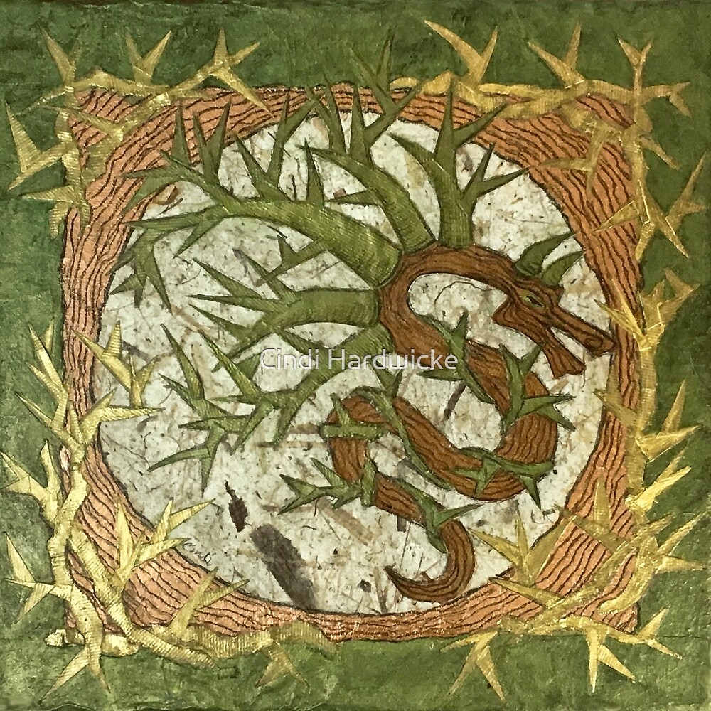 "Thorny Devil Tree Spirit, Celtic Spirit, Druid Magick" by Cindi ...