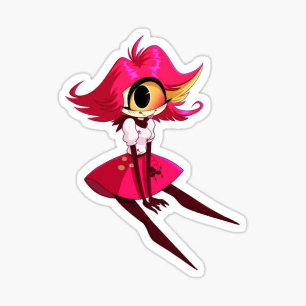 "Hazbin Hotel Niffty" Sticker for Sale by sashakolesnik | Redbubble