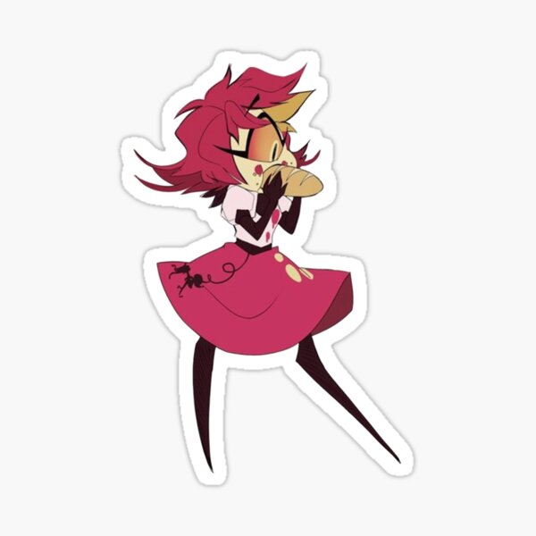"Hazbin Hotel Niffty" Sticker for Sale by sashakolesnik | Redbubble