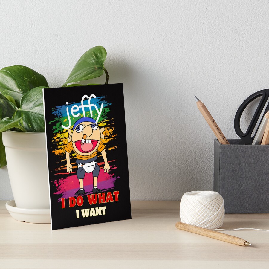 "SML Jeffy" Poster for Sale by EcoInkSpace | Redbubble
