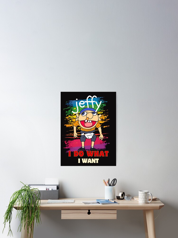 "SML Jeffy" Poster for Sale by EcoInkSpace | Redbubble