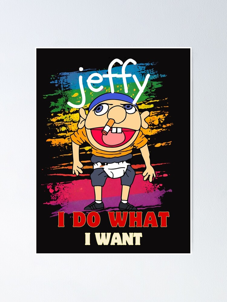 "SML Jeffy" Poster for Sale by EcoInkSpace | Redbubble