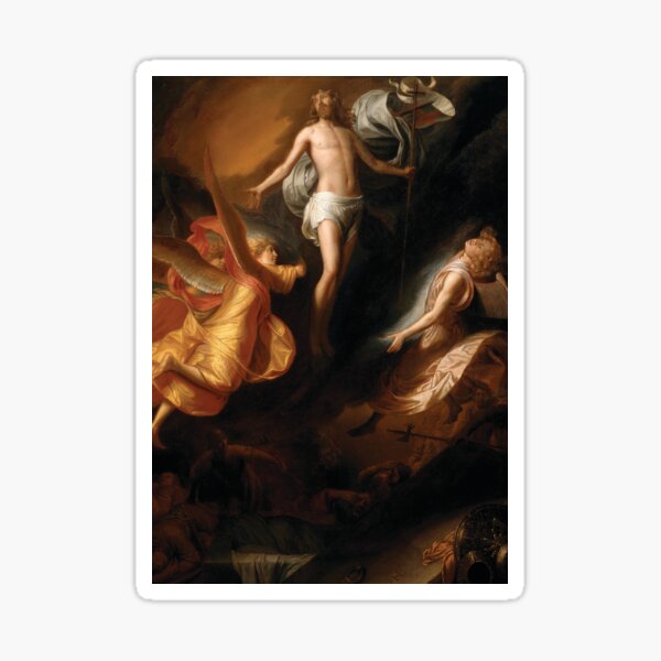 "Resurrection of Jesus Christ" Sticker for Sale by InnerCitadel | Redbubble