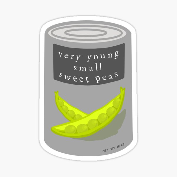 Young Peas Memes Cute Little Cartoon Emoji Green Peas Isolated On
