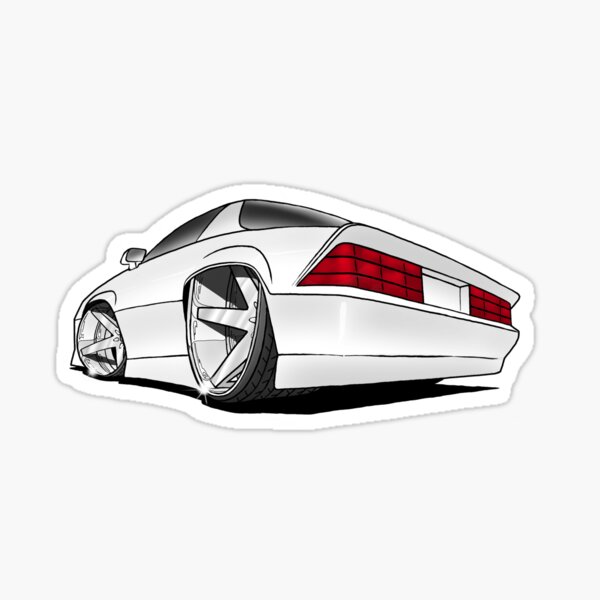"Chevy IROC Camaro" Sticker for Sale by 2Darnlo | Redbubble