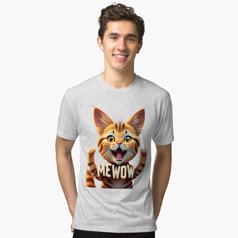"MeWow!!, Kitten" Sticker for Sale by RiffRaffGraffix | Redbubble