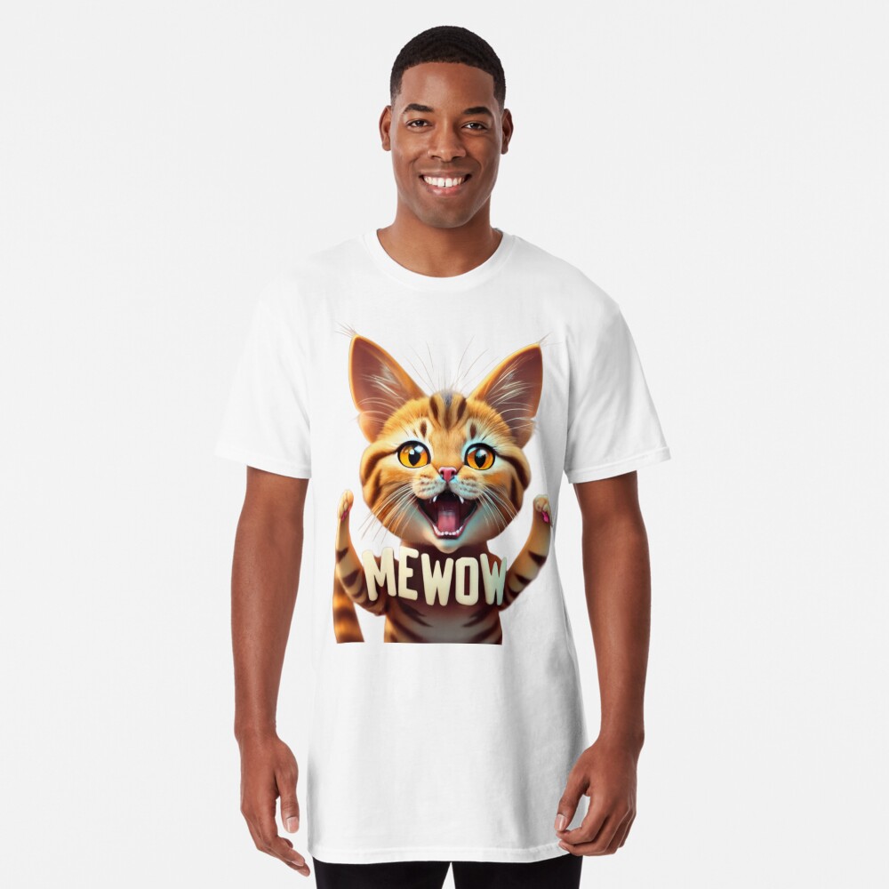 "MeWow!!, Kitten" Sticker for Sale by RiffRaffGraffix | Redbubble