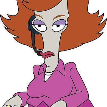 "Sholanda Dykes (Roger the Alien Persona)" Sticker for Sale by ...