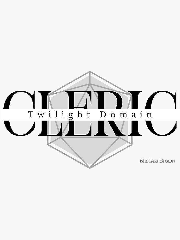 "Twilight Domain" Sticker for Sale by Marissa Brown | Redbubble