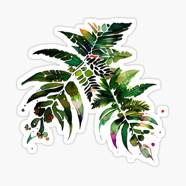 "Fern" Sticker for Sale by Kendra Liester | Redbubble