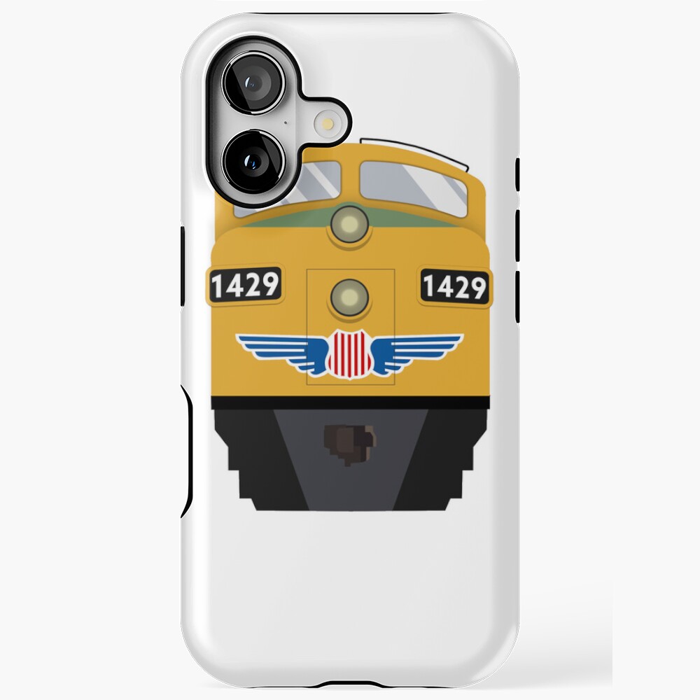 "Union Pacific EMD F Unit Train Vector Art" Sticker for Sale by ESR ...