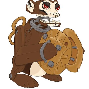 "Monkey Explosion" Sticker for Sale by Mmopsa | Redbubble