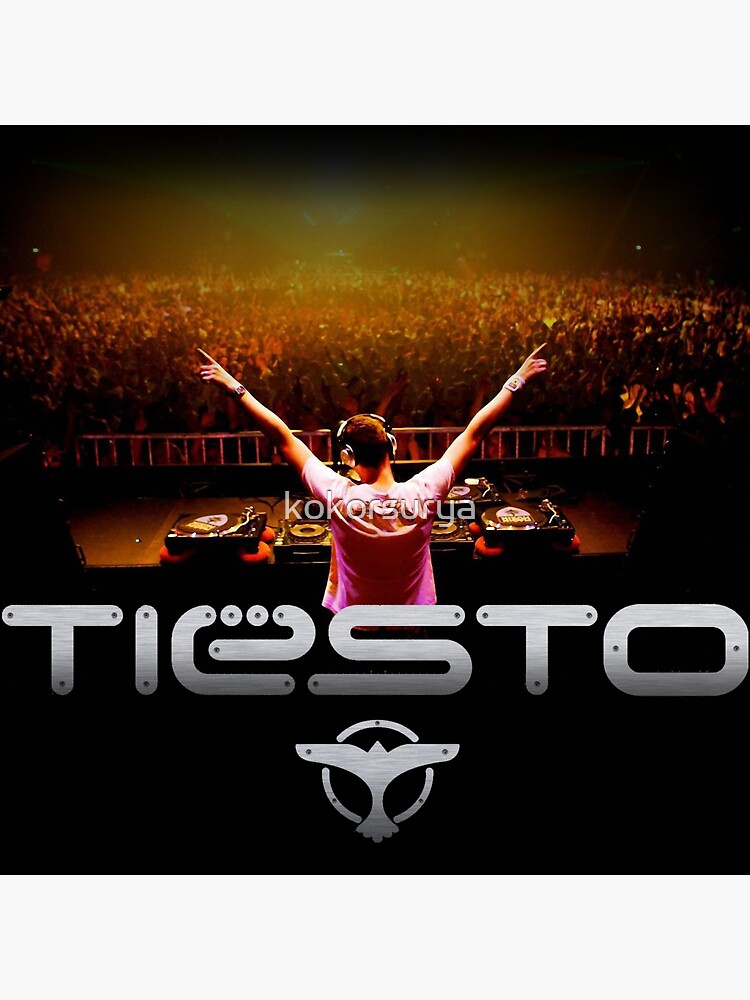"Tiesto" Sticker for Sale by kokorsurya | Redbubble