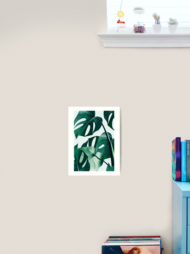 "Monstera #redbubble #artprints" Art Print for Sale by 83oranges ...