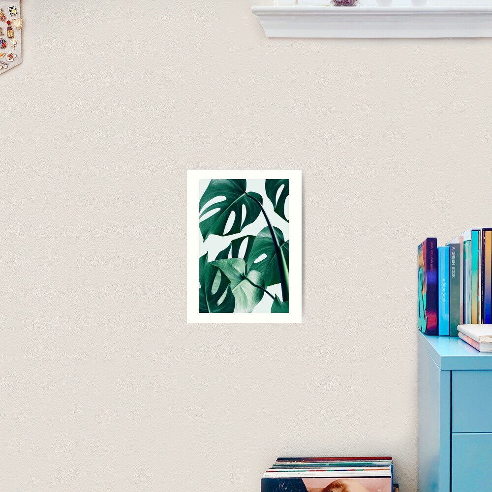 "Monstera #redbubble #artprints" Art Print for Sale by 83oranges ...
