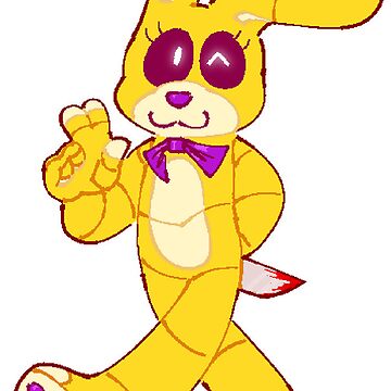 "Spring Bonnie (FNaF)" Sticker for Sale by rattatattata | Redbubble