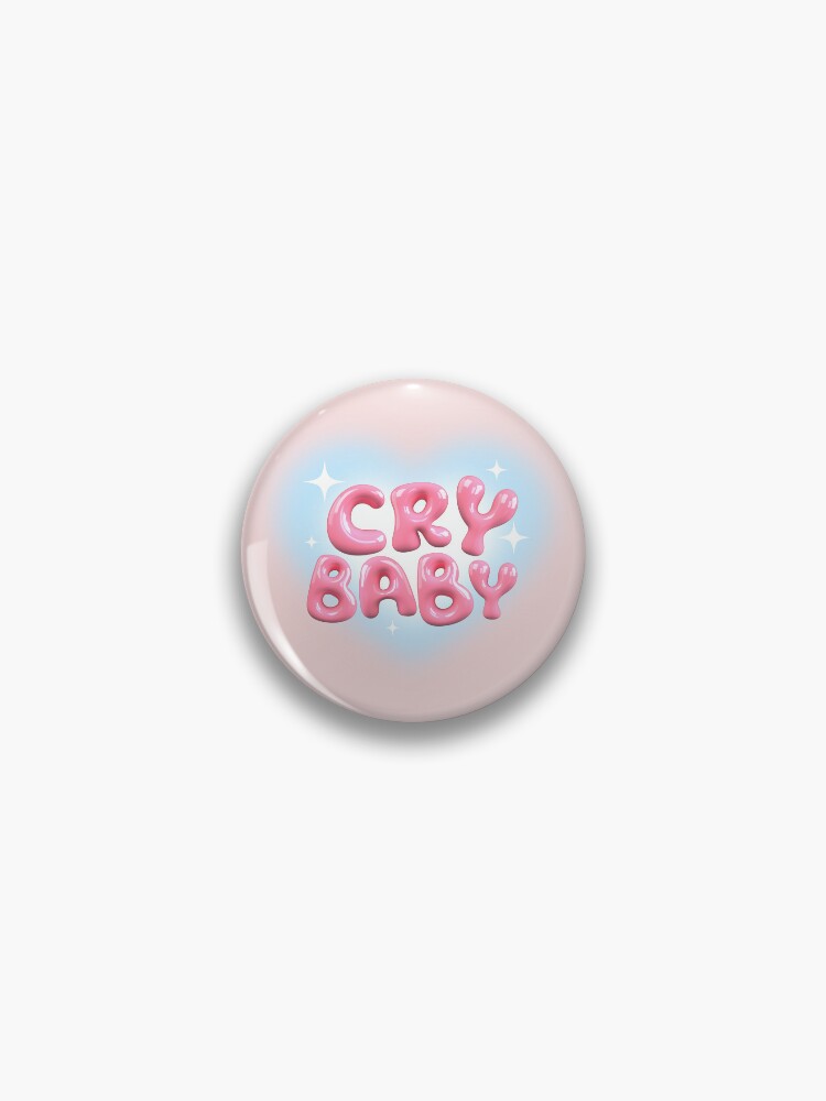 "Heart Cry Baby 2" Pin for Sale by kiwispencil | Redbubble