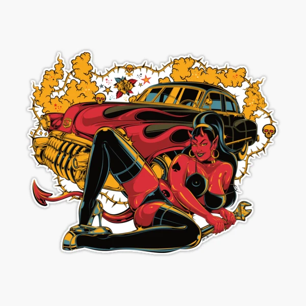 Coop Devil Girl Art