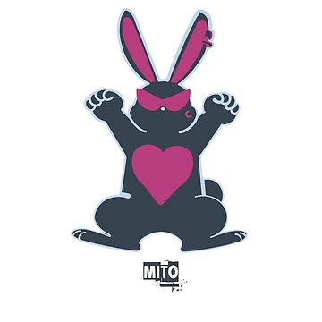 "ATEEZ Rabbit Mito Love" Sticker for Sale by SparkDiamond | Redbubble