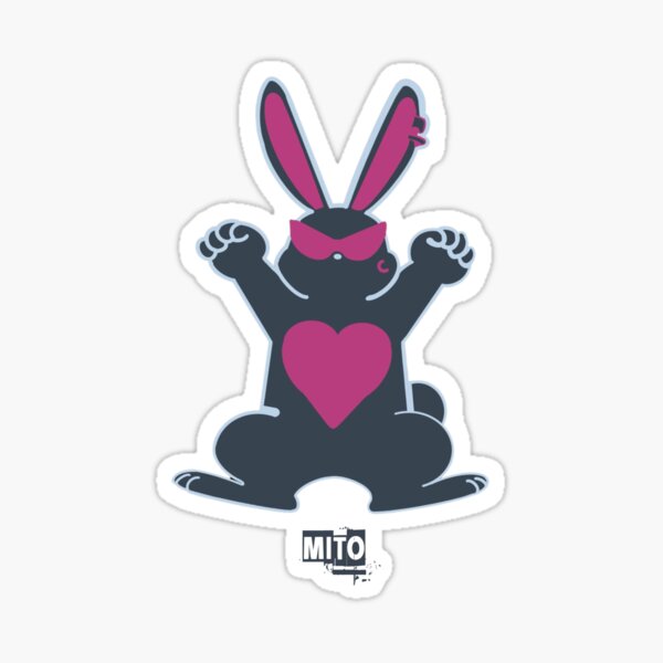 "ATEEZ Rabbit Mito Love" Sticker for Sale by SparkDiamond | Redbubble