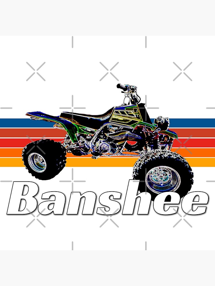 "Banshee Quad, ATV, ATC, Vintage, Retro, Yamaha, All Terrain Vehicle ...