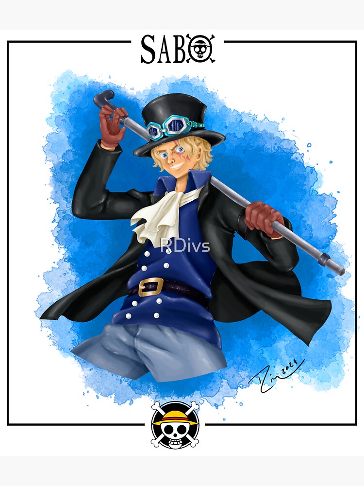 "Sabo - One Piece Collection" Sticker for Sale by RDivs | Redbubble
