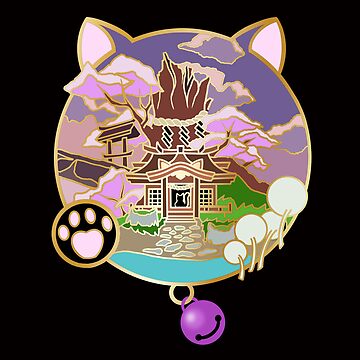 "Genshin impact neko island shrine" Sticker for Sale by GeekandArtsy ...