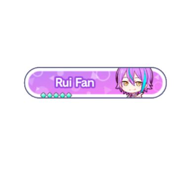 "rui trust rank project sekai hatsune miku colorful stage" Sticker for ...