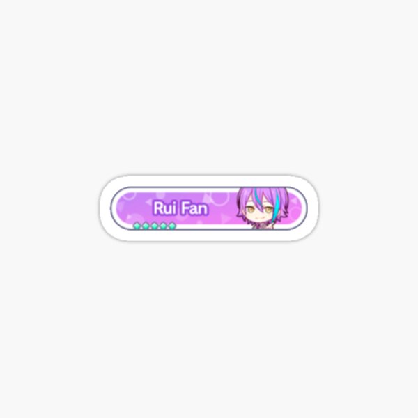 "rui trust rank project sekai hatsune miku colorful stage" Sticker for ...
