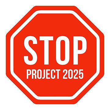 "Stop project 2025" Magnet for Sale by RACHELDF | Redbubble