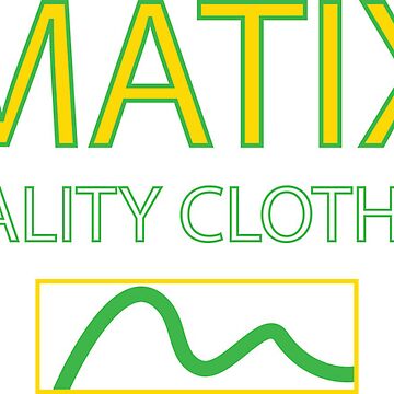 "Matix clothing box logo" Sticker for Sale by Gi Ko | Redbubble