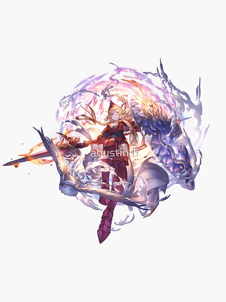 "Granblue Fantasy Versus Rising GBF Athena 2nd" Sticker for Sale by ...
