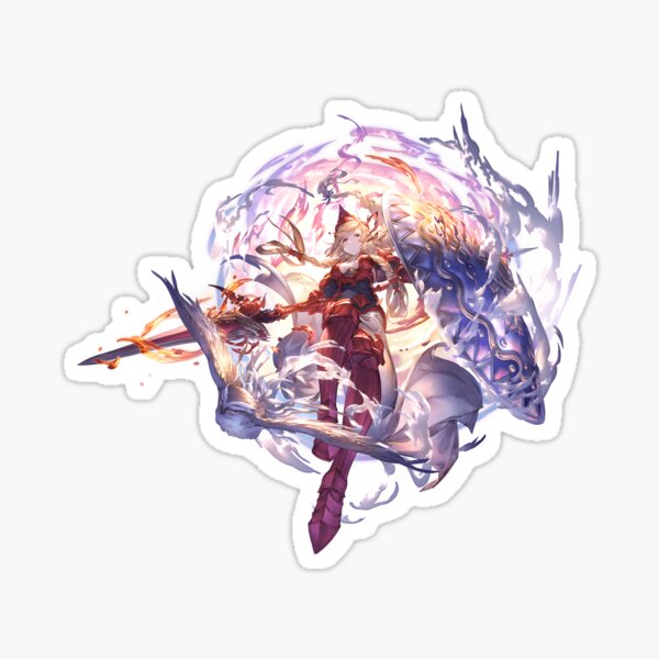 "Granblue Fantasy Versus Rising GBF Athena 2nd" Sticker for Sale by ...