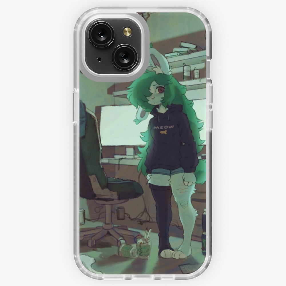 "NEET bunny" Sticker for Sale by waspsalad | Redbubble