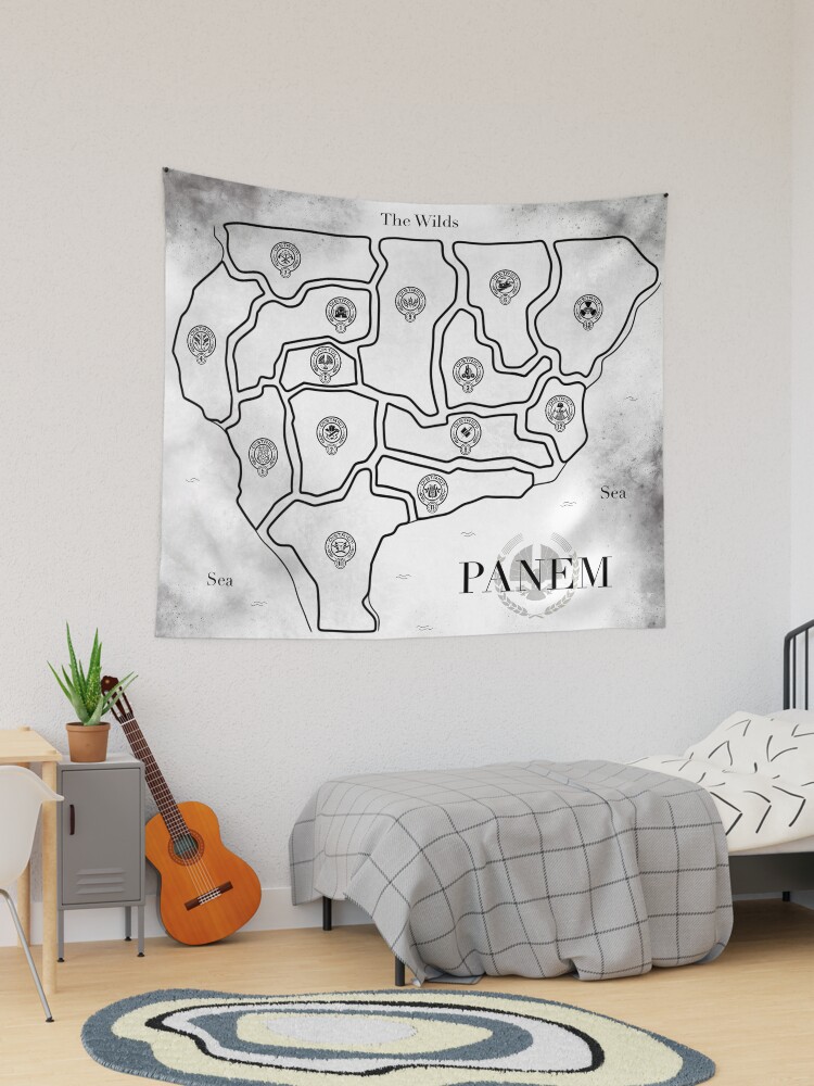 The Hunger Games map of Panem with all Districts Poster for🐜 Sinta a ... The Hunger Games map of Panem with all Districts Poster for🐜 Sinta a ...