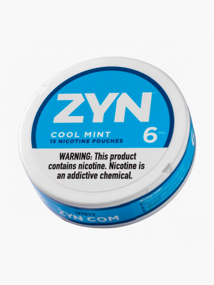 "Cool Mint Zyn " Sticker for Sale by tjhogs | Redbubble