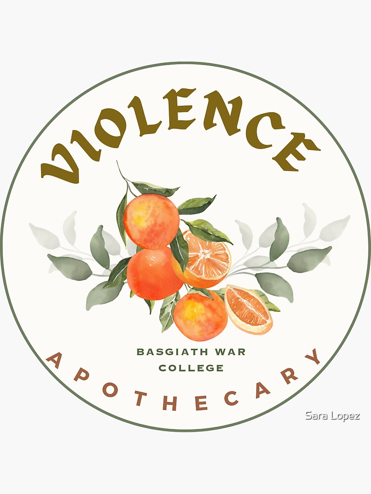 "Fourth Wing Violet " Sticker for Sale by Sara Lopez | Redbubble