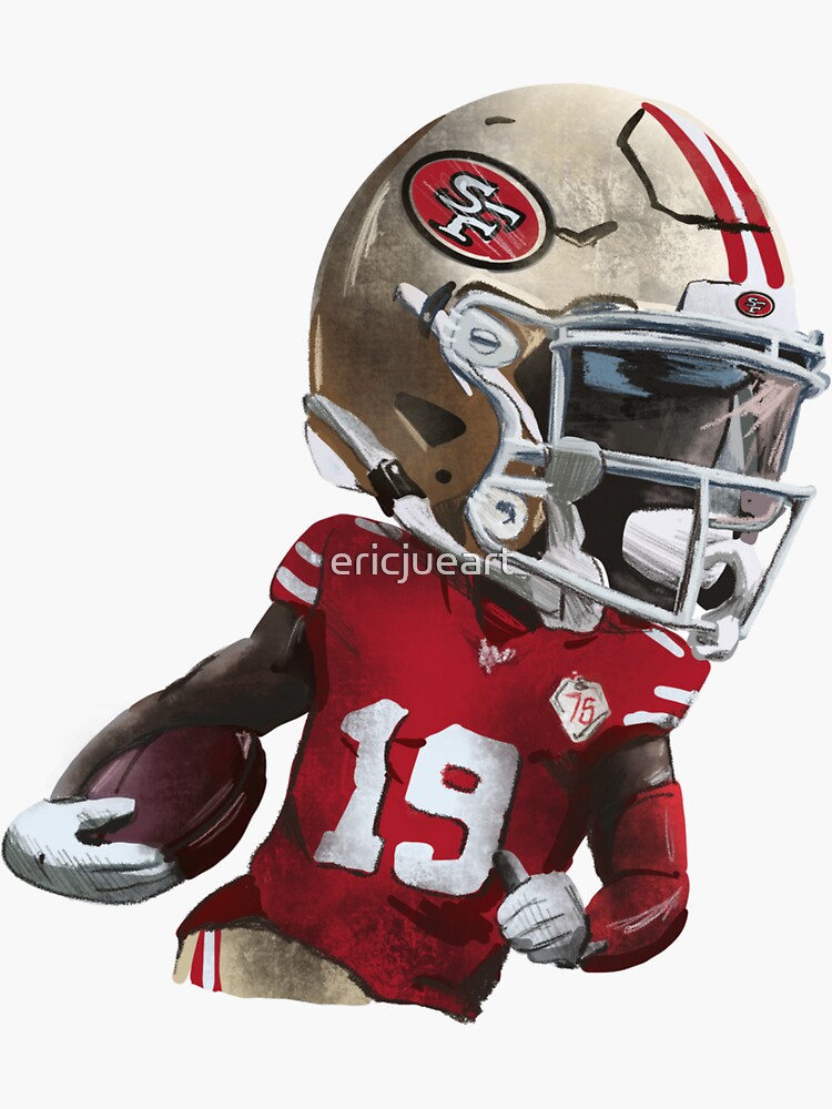 "San Francisco 49ers Deebo Samuel!" Sticker for Sale by ericjueart ...