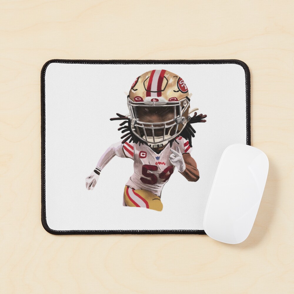 "San Francisco 49ers Fred Warner!" Sticker for Sale by ericjueart ...