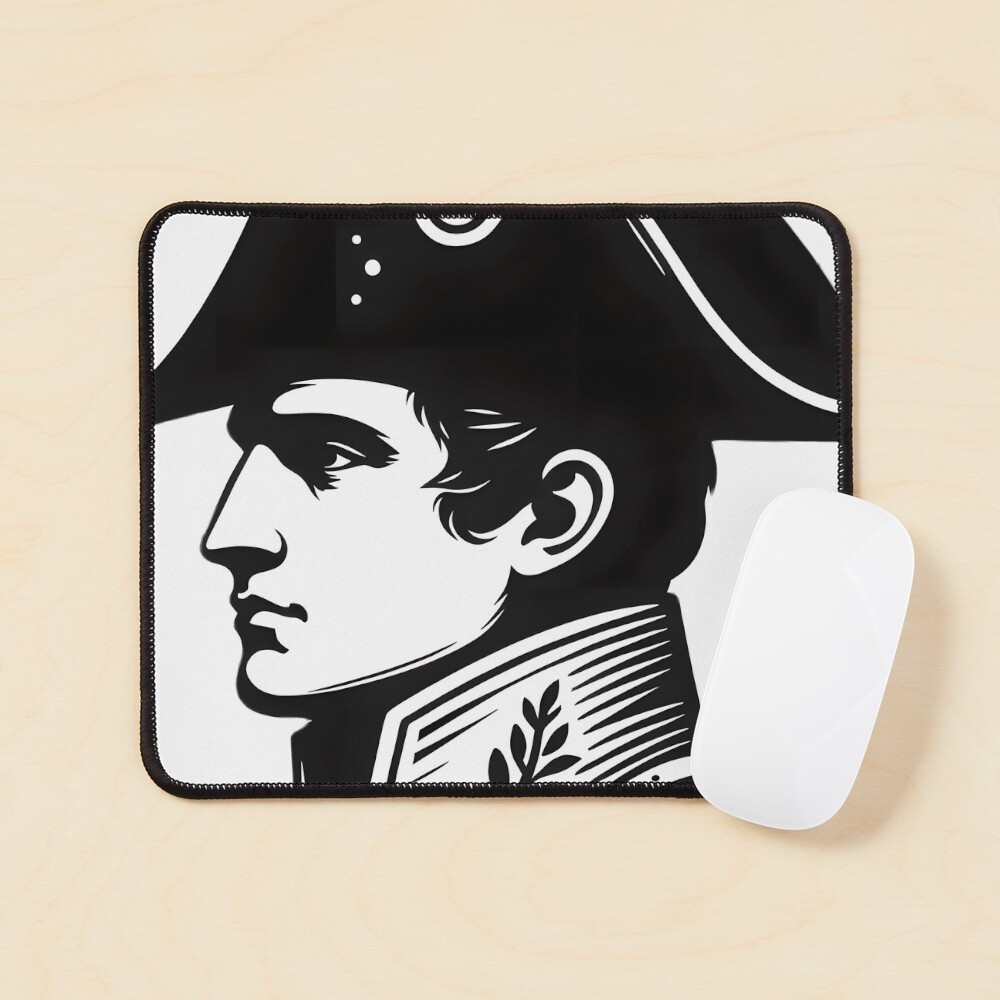 "Napoleon simple black and white bicorne" Sticker for Sale by ...