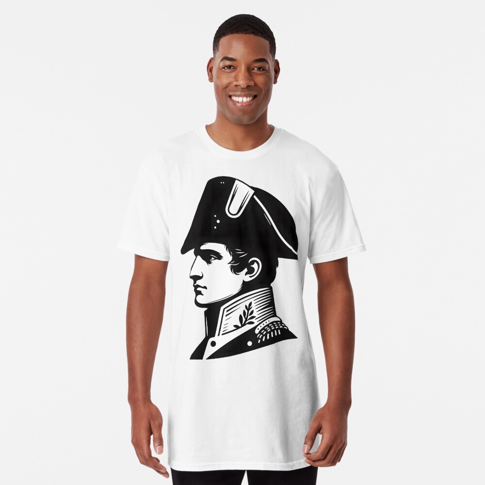 "Napoleon simple black and white bicorne" Sticker for Sale by ...