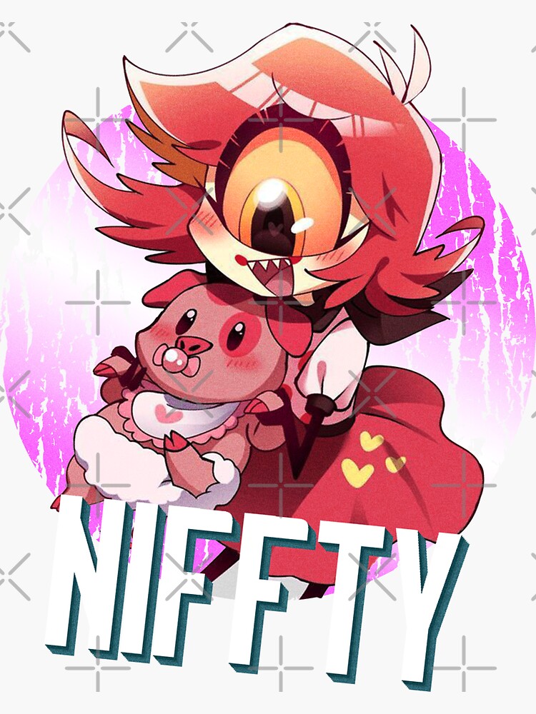 "Niffty - Hazbin Hotel" Sticker for Sale by Otaku Emporium | Redbubble