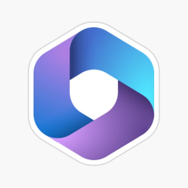 "Microsoft Copilot" Sticker by RalfEs | Redbubble