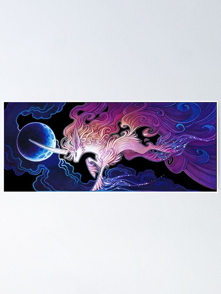 "starchaser" Poster for Sale by drachenmagier | Redbubble