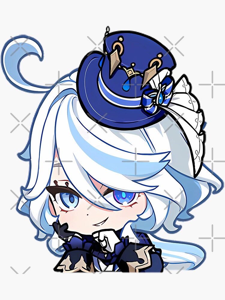 "Furina | Genshin Impact" Sticker for Sale by Verthalies | Redbubble