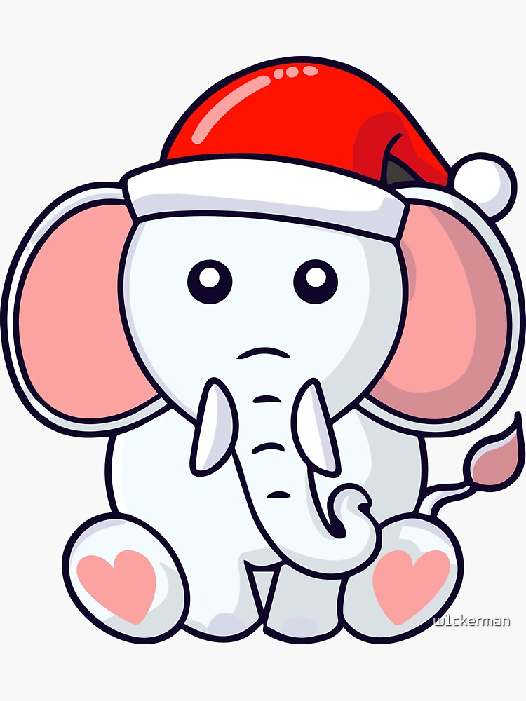 "White Elephant Gift Exchange funny christmas gifts" Sticker for Sale ...