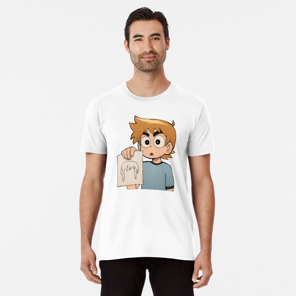 "Scott Pilgrim Ramona Flowers Hair Drawing" Poster for Sale by Skeevy ...