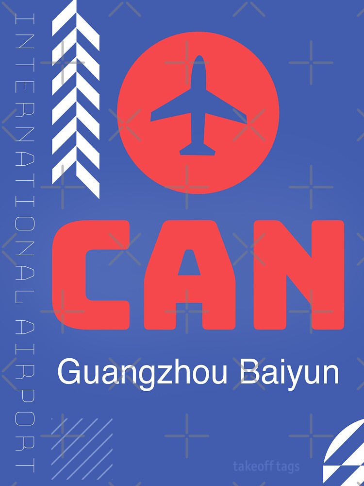 "CAN Guangzhou Baiyun airport" Sticker for Sale by Aviators | Redbubble