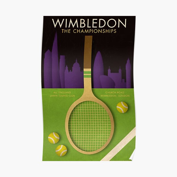 Wimbledon Posters | Redbubble